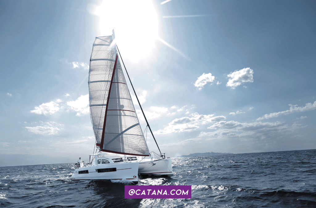 Visite du chantier naval de Catana Catamarans - Purple Campus