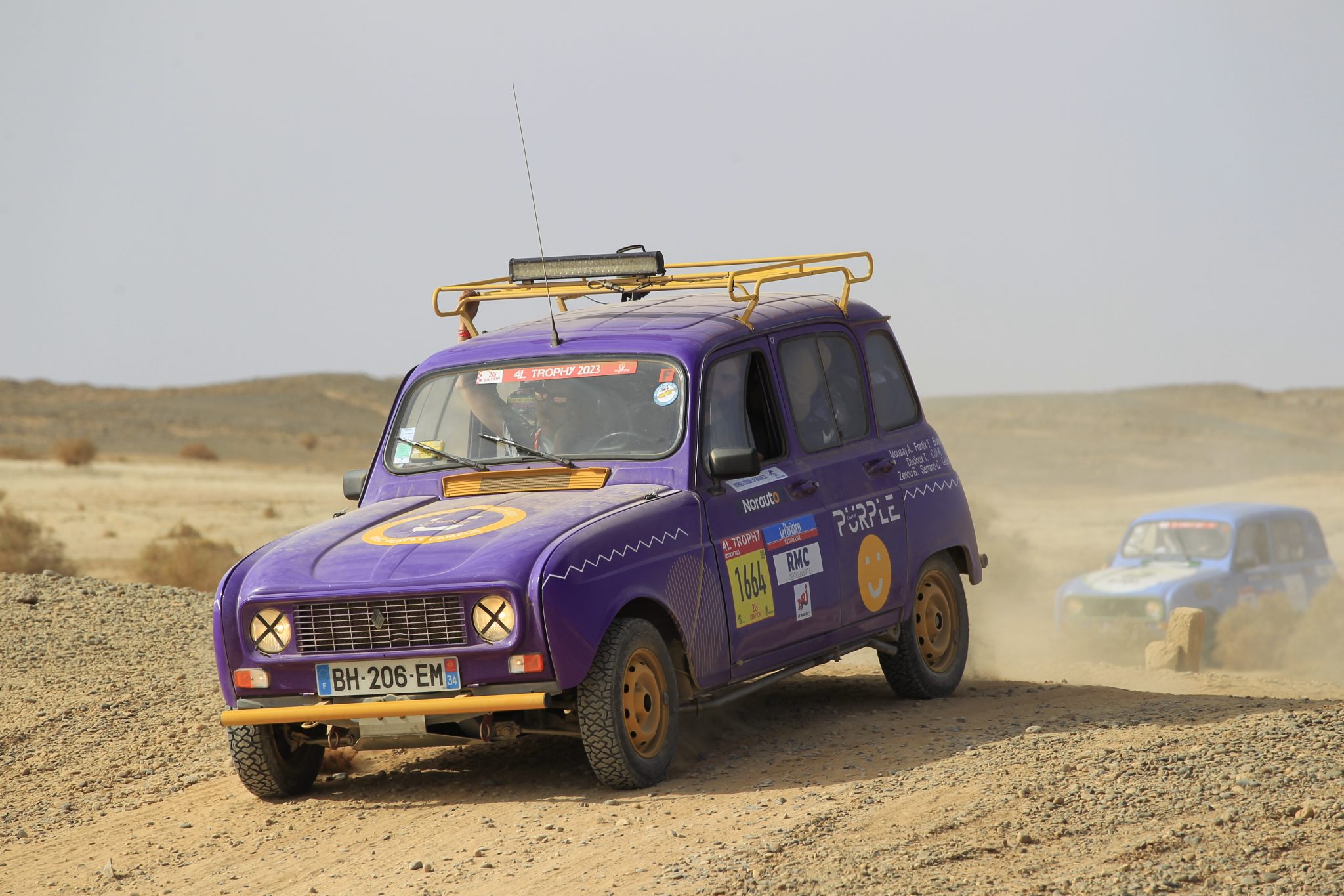 Purple Campus Occitanie participe au Rallye du 4L Trophy - Purple Campus